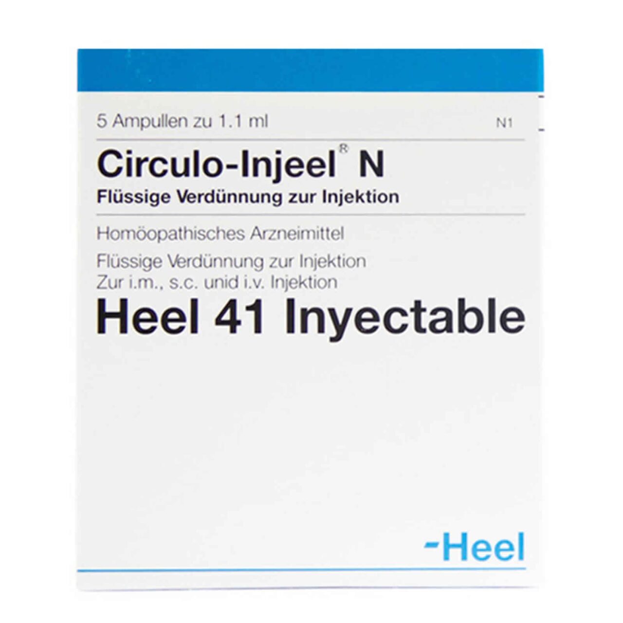 Circulo injeel especialidad caja x 5 amp | Farmacia Homeopática